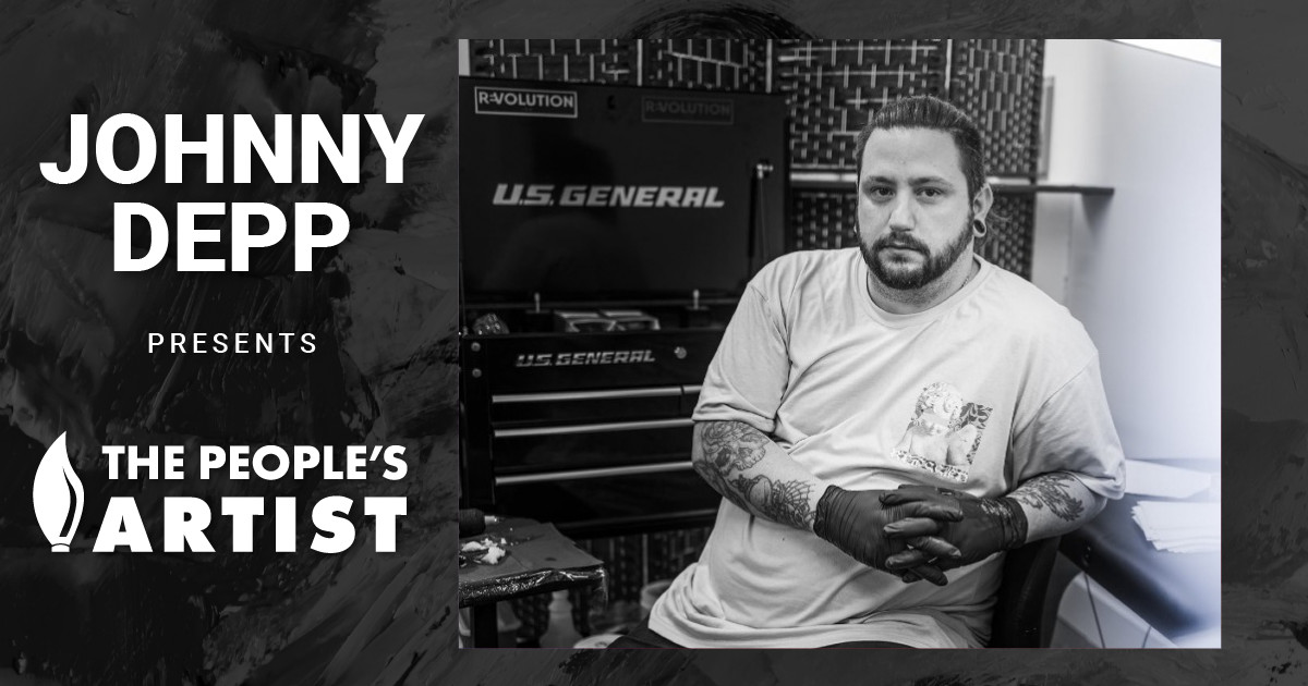 Elijah Ray SANDERS | The People's Artist presented by Johnny Depp